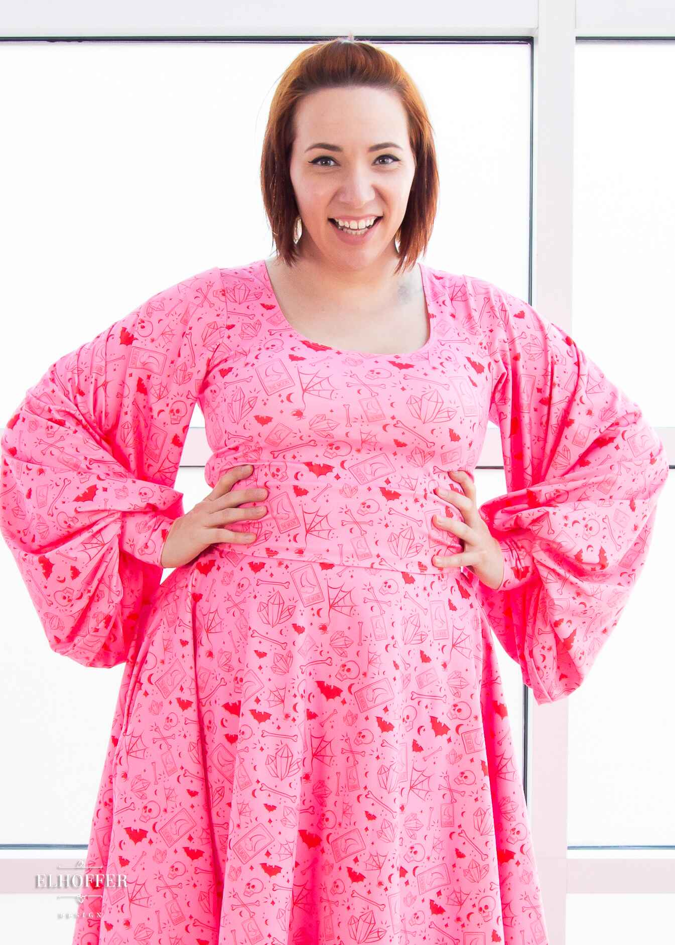 Essential Tabitha Top - Pink Tarot – Elhoffer Design