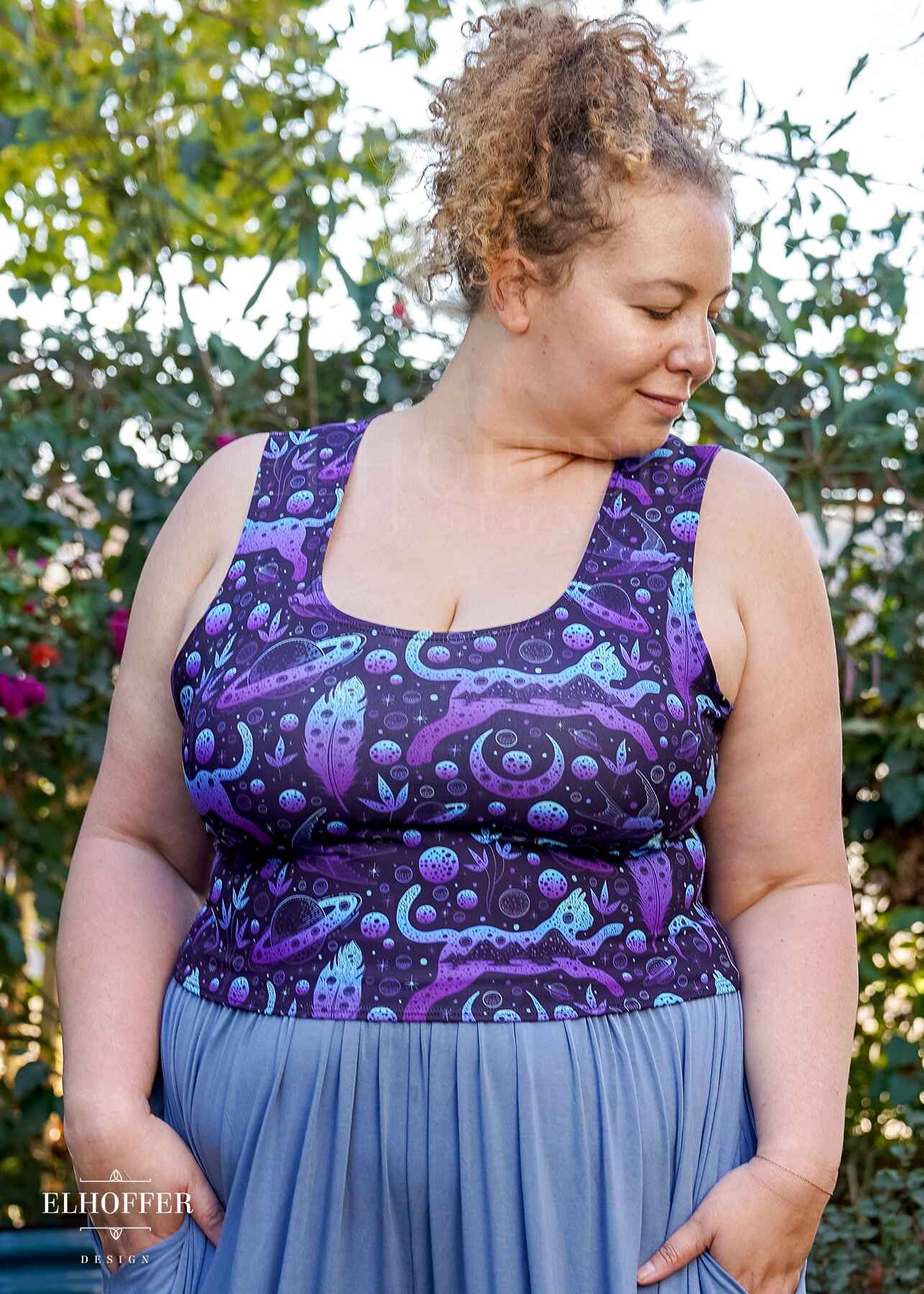 Essential Buffy Crop Top - Twilight Catty Witch – Elhoffer Design