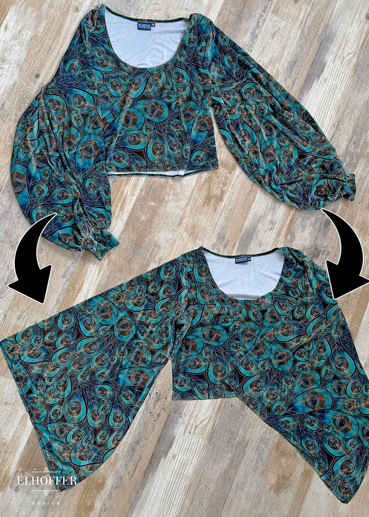 Essential Tabitha Top - Jewel Box Pink Burnout – Elhoffer Design