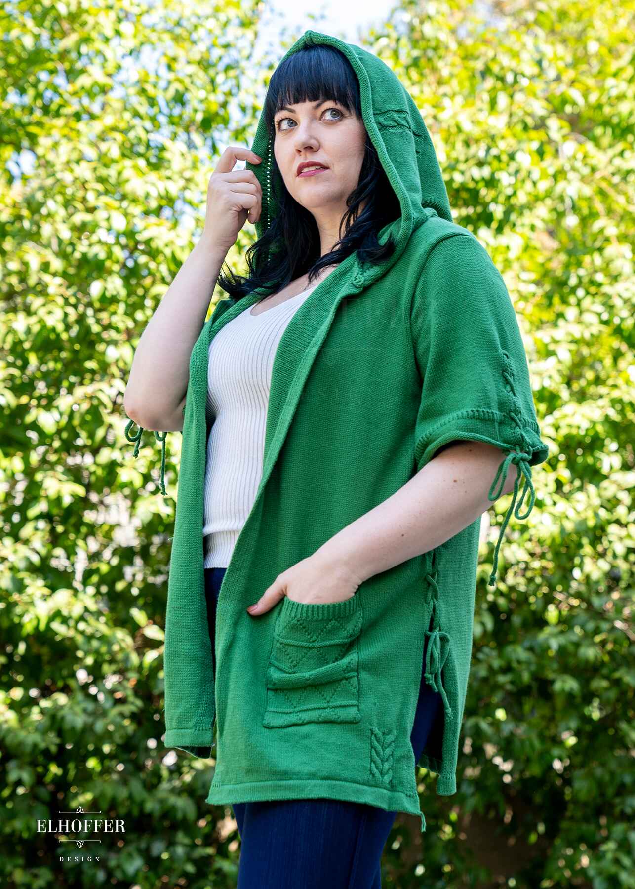 Hero of Time Unisex Hooded Cardigan – Elhoffer Design