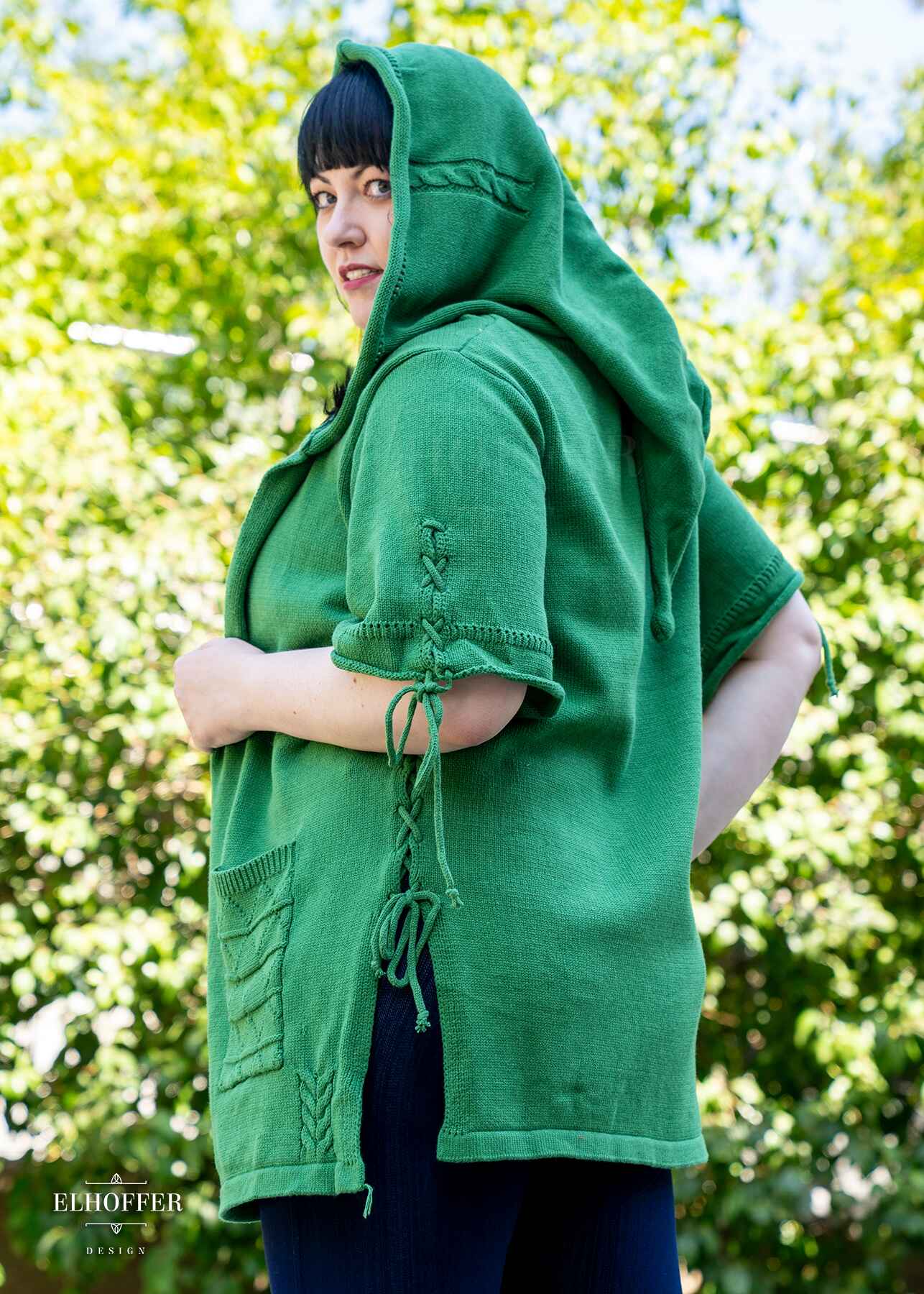 Hero of Time Unisex Hooded Cardigan – Elhoffer Design